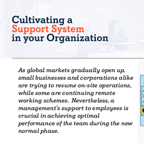 Cultivating a Support System in your Organization